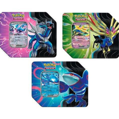 Pokemon Tcg Azure Legends Tin Xerneas Inglés