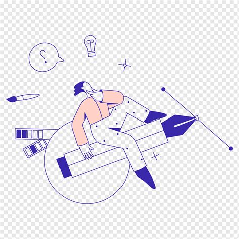 Design Thinking Illustration Png Pngwing