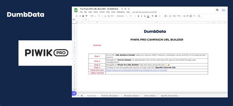 Piwik Pro Url Builder Dumbdata