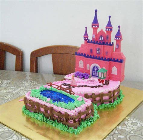 Kek Nombor 2 Tema Princess ~lily Love Cake