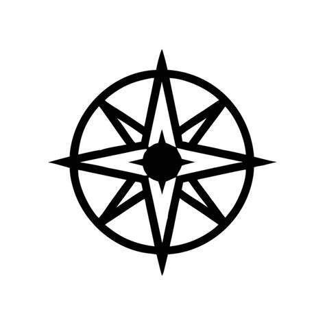 Elegant Compass Rose Illustration 57315498 Vector Art At Vecteezy