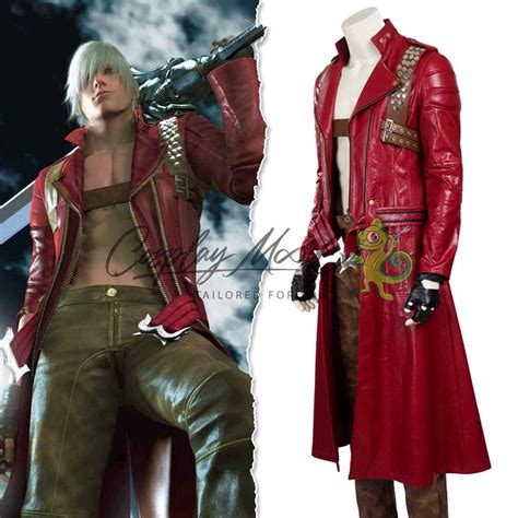 Costume Cosplay Dante Devil May Cry 3 Cosplaymood