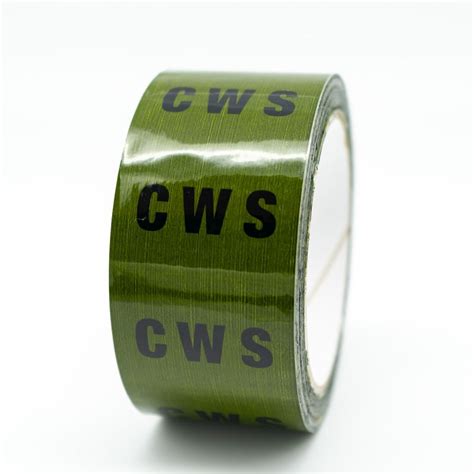 Cws Pipe Identification Tape Id151t50g R M Labels