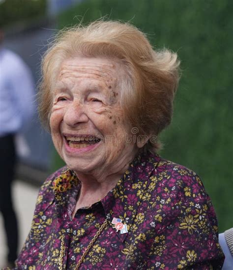 Sex Therapist Media Personality And Author Dr Ruth Westheimer On The