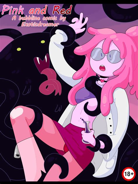 Pink And Red Bubbline Comic
