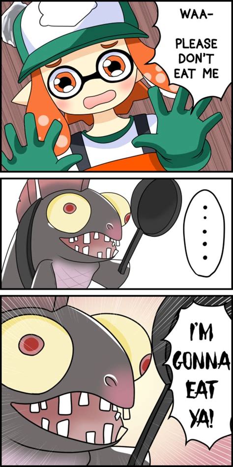 An Animated Comic Strip With The Caption Im Going To Eat Ya