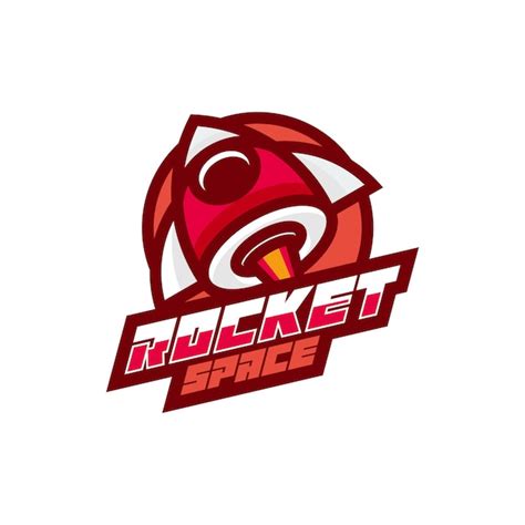Rocket Mascot Logo