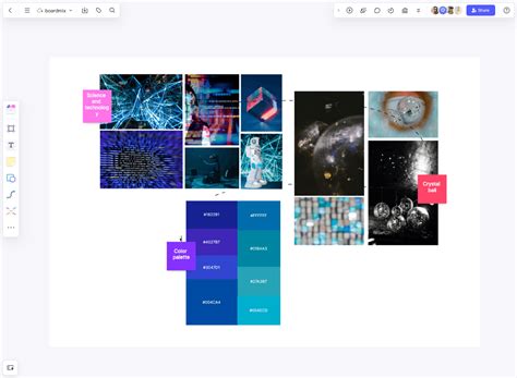 Mood Board Template Boardmix