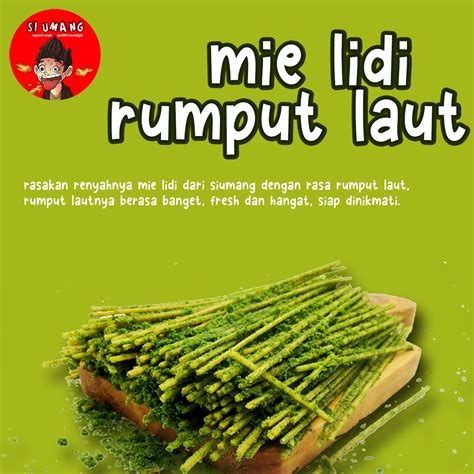 Mie Lidi Si Umang Pouch Rumput Laut Lazada Indonesia