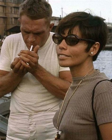 𝗟𝗼𝗻𝗴𝗮𝗻𝗰𝗲 On Instagram “steve Mcqueen And Neile Adams A Cool Couple