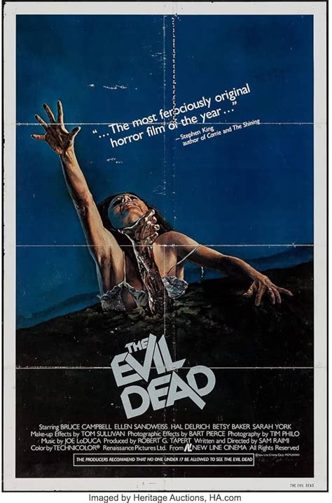 The Evil Dead 1981 Plakat