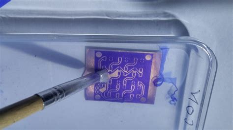 Making Smd Pcbs At Home Photoresist Method 12 Steps With Pictures