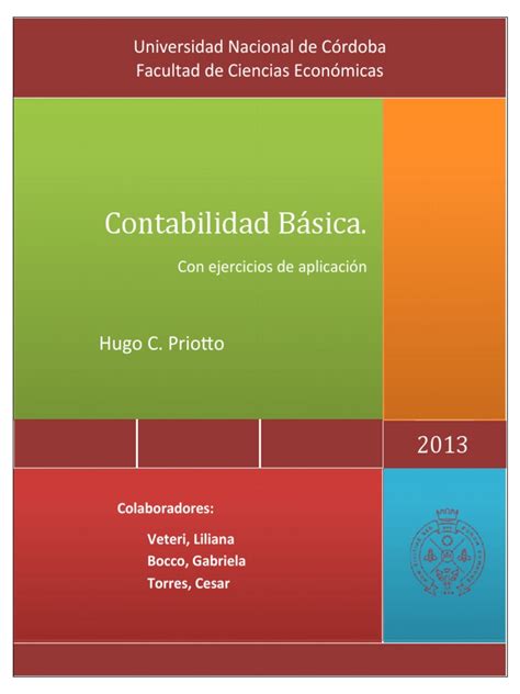 Contabilidad Basica Priotto Pdf Contabilidad Economias