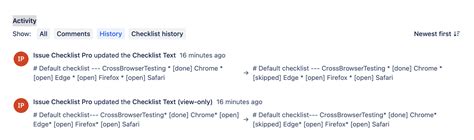 Jira History