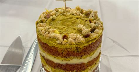 Pistachio Lemon Milk Bar Cake By Alchenny