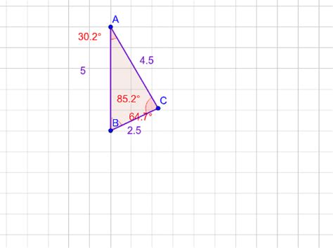 Constructing Triangles With Conditions Geogebra