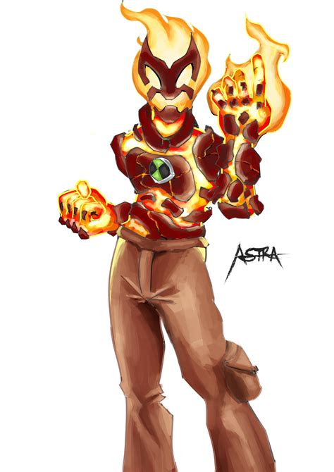 Artstation Ben10 Heatblast