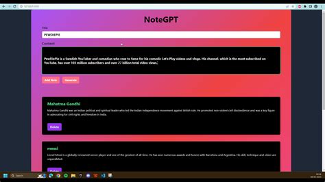 Github Adarsreg Notegpt Notes App Made Using Openai Api