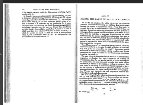 Solved Leon Walras Éléments Déconomie Politique Pure Ou