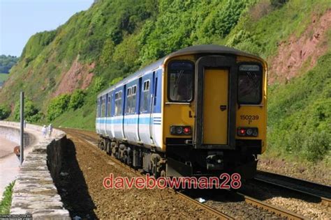 Photo Class 150 150239 At Teignmouth On 210501 £150 Picclick Uk