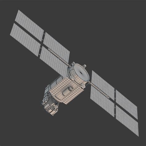 Satellite Glonass M 3d Max
