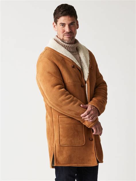 Sheepskin Coat Brandy Cream Picassco By Owen Barry Owen Barry