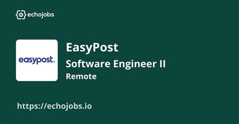 Easypost Is Hiring Software Engineer Ii Remote Java C React Node
