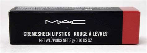 Mac Cremesheen Lipstick Fanfare 1er Pack 1 X 3 G Amazonde Kosmetik