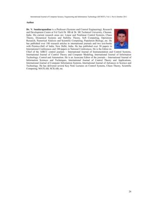 ADAPTIVE STABILIZATION AND SYNCHRONIZATION OF LÜ LIKE ATTRACTOR PDF Physics Science