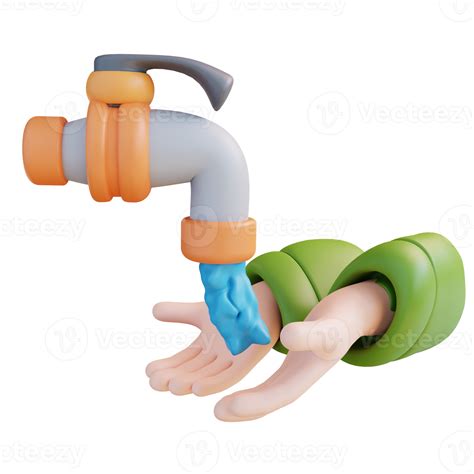 3d Illustration Ablution 18244578 Png