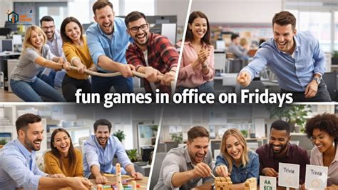 10 Exciting Fun Games In Office On Fridays For Team Building