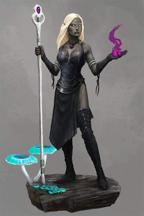 Drow Sorceress By Seraph777 On Deviantart