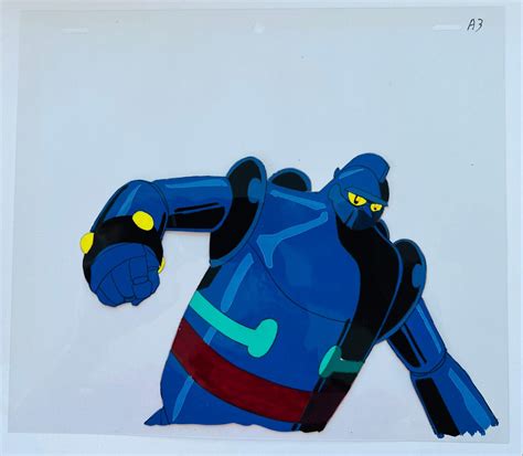 Gigantor Tetsujin 28 Go Anime Production Cel Tms Entertainment 1980s