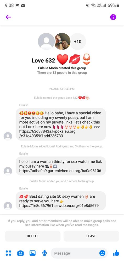 Getting Regular Spam From Facebook Messenger With A User Name Null R