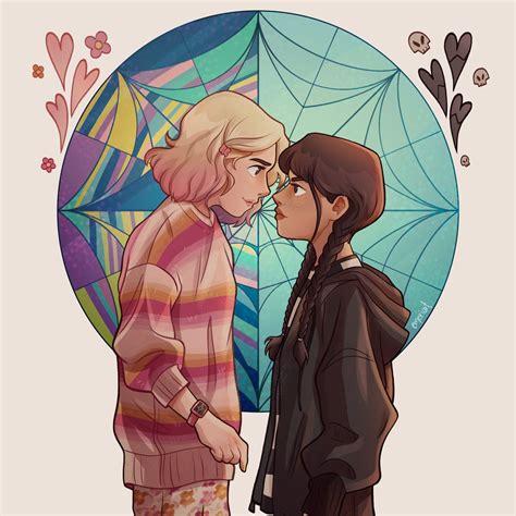 💥 Emeri On Twitter Wenclair As Sunshine And Grumpy Cat 🌺🕷️ Wenclair