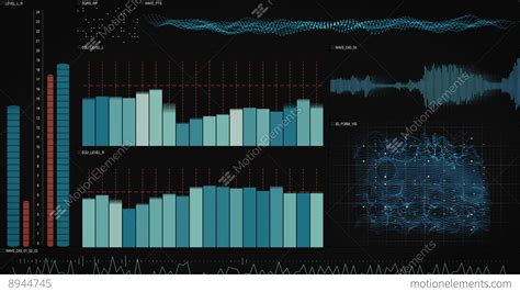 analysis data technology interface loopable animation 4k 4096x2304