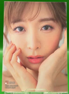 Ayumu Takeuchi Ayano 45 Final Official Hits Photo Card Japan Gravure