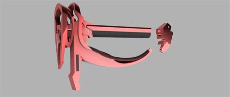 Stl File Futuristic Rapier Guard 💂 ・3d Print Model To Download・cults