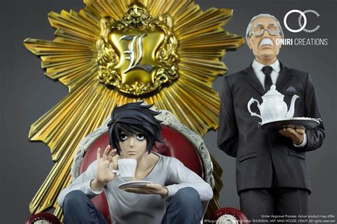 Death Note L And Watari Diorama Allblue World Anime Figuren Shop