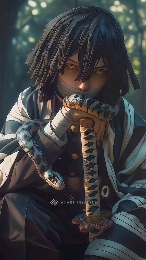 Anime Demon Slayerobanai Iguru 鬼滅の刃 Anime Demon Cosplay Slayer