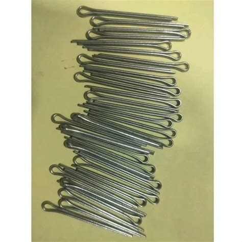Silver Ss304 Stainless Split Polished Pin Diameter 1 Mm Size 8inch