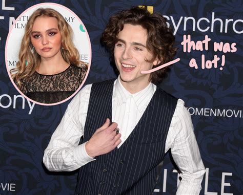 Timothée Chalamet Was Totally Embarrassed By Those Viral Lily Rose
