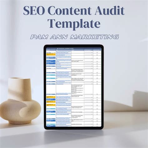 Seo Content Audit Template Spreadsheet