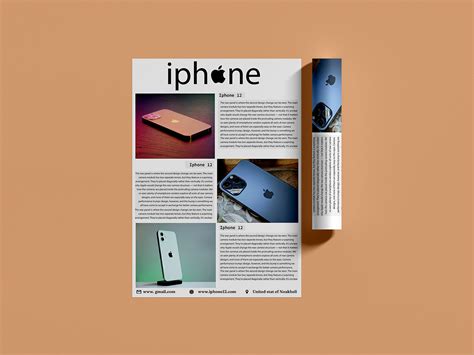 Iphone Flyer On Behance