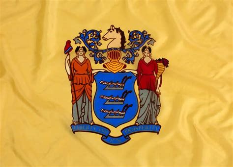 State Of New Jersey Flag Official Design And Specifications