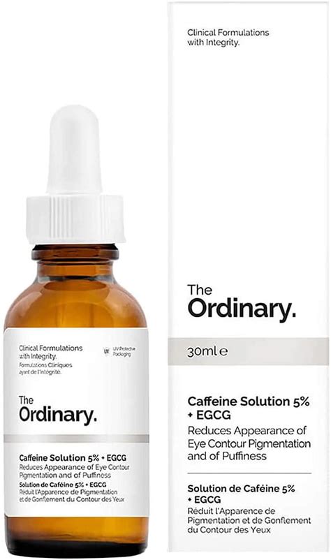 Brandclub The Ordinary Caffeine Solution 5 Egcg 30ml Reduces Eye