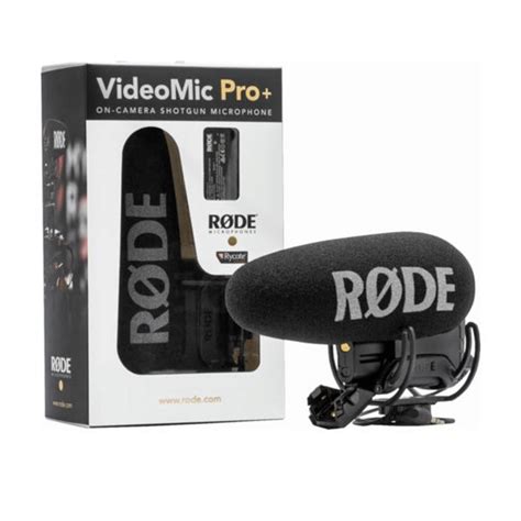 Rode Videomic Pro Plus Camera Mount Shotgun Microphone Blessed Dan Camera
