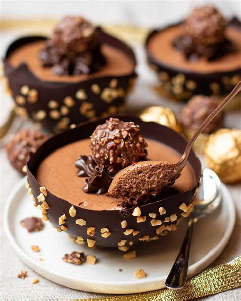 Pin De Paddy Christie En Buffet Dessert Receta Mousse De Chocolate Postres Navideños Postres