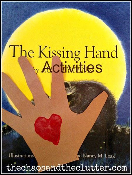 The Kissing Hand Back To School Activity Kindergarten Sel Workbook