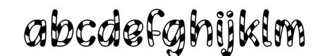 Xmas Candy Font Decorative Display Festive Playful What Font Is